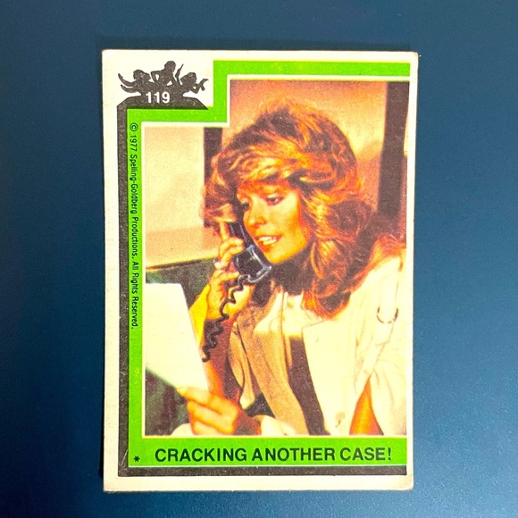 Topps | Other | Vintage Charlies Angels Movie Trading Card 97s | Poshmark